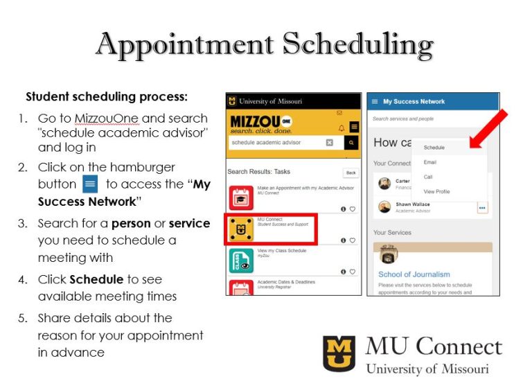 For Students // MU Connect