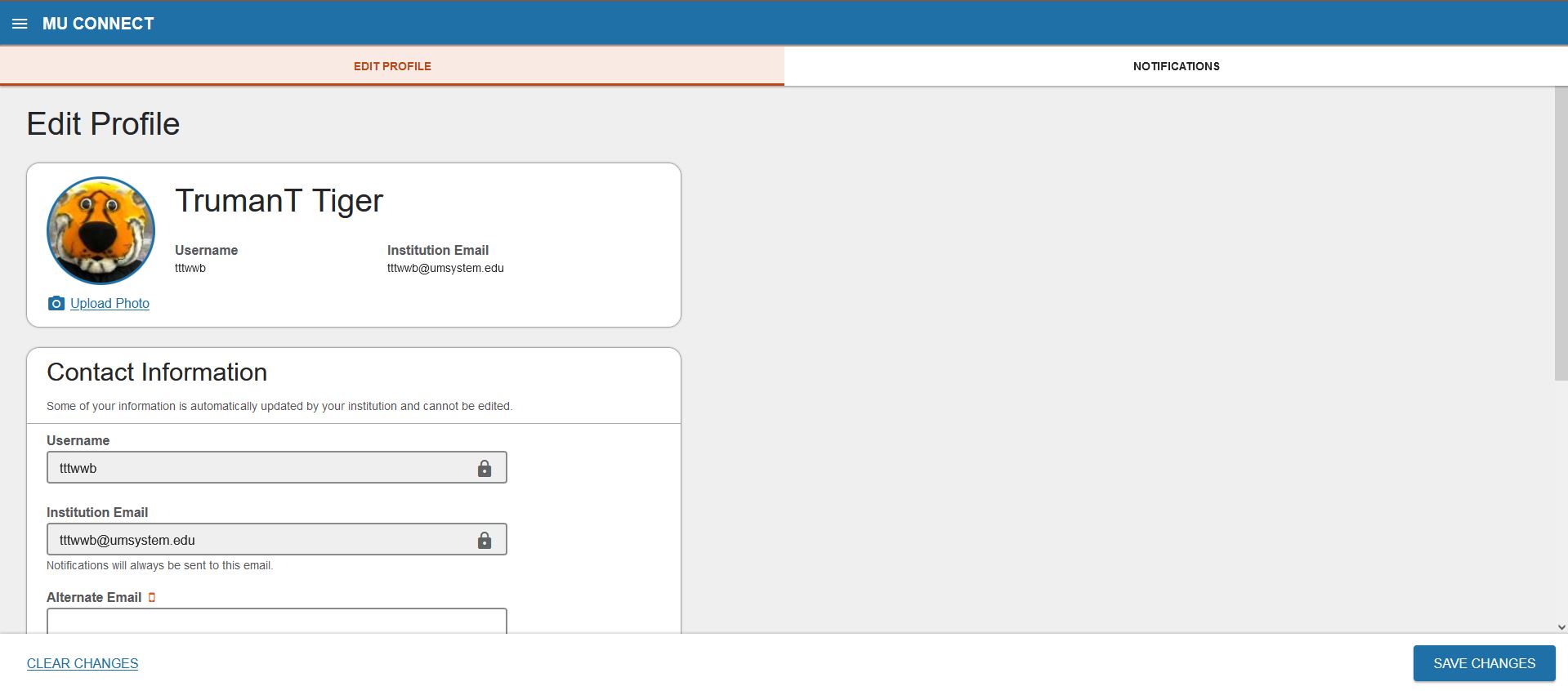For Students // MU Connect